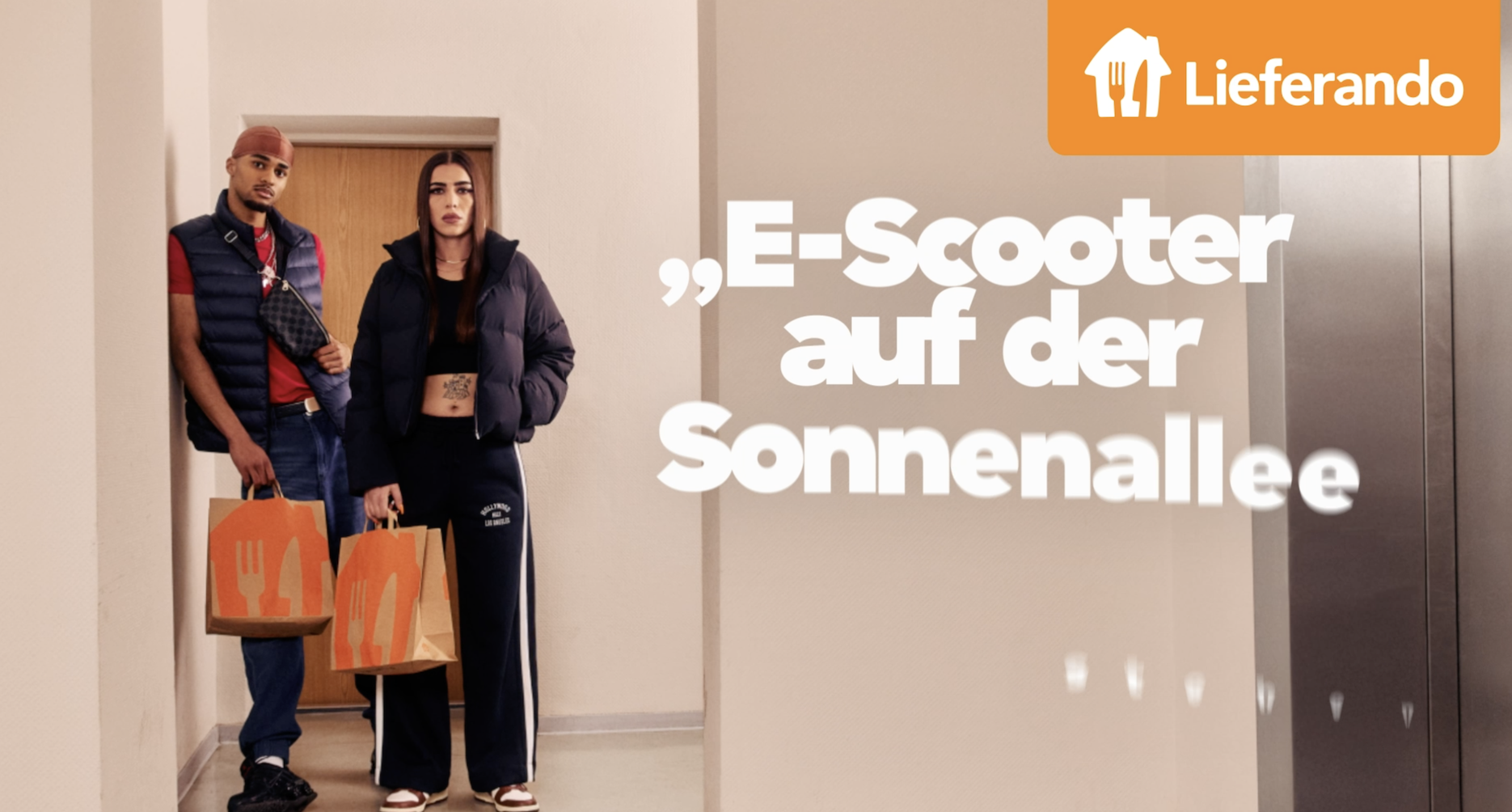 Lieferando-Kampagne: statt Promis Menschen aus den Vierteln