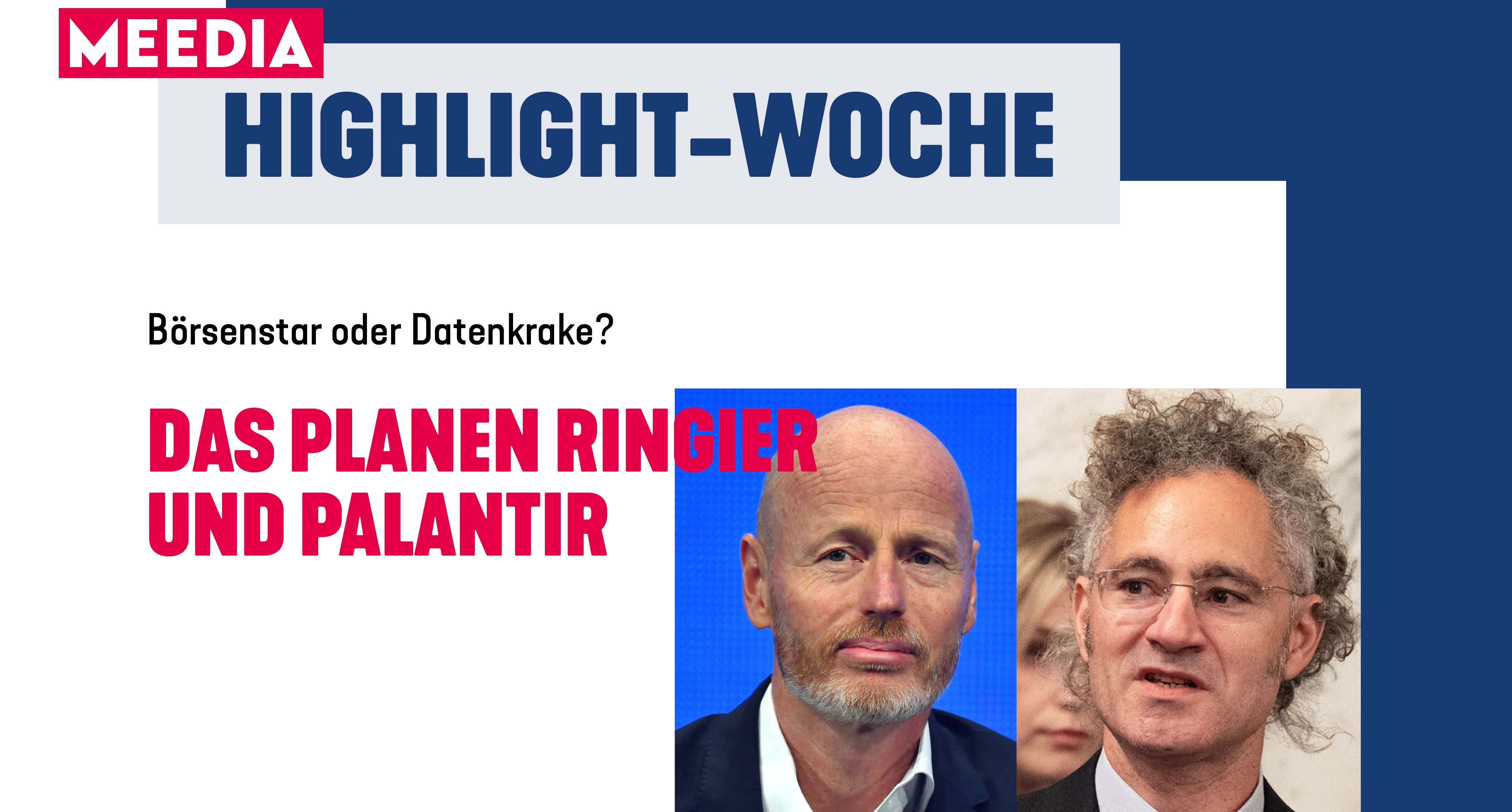 Das haben Ringier und Palantir gemeinsam vor
