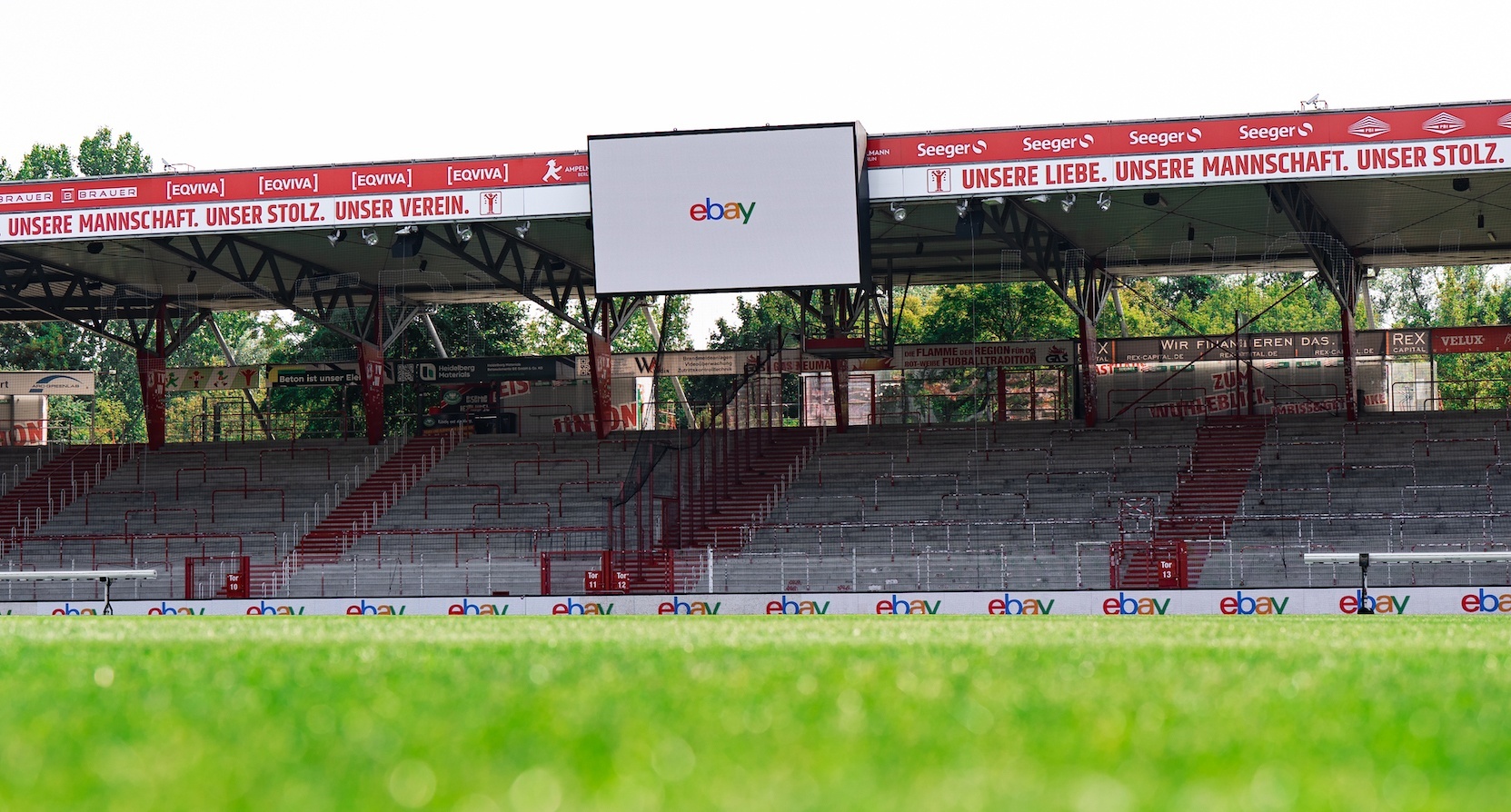 eBay ist neuer Premium-Sponsor des Fußball-Bundesligisten Union Berlin