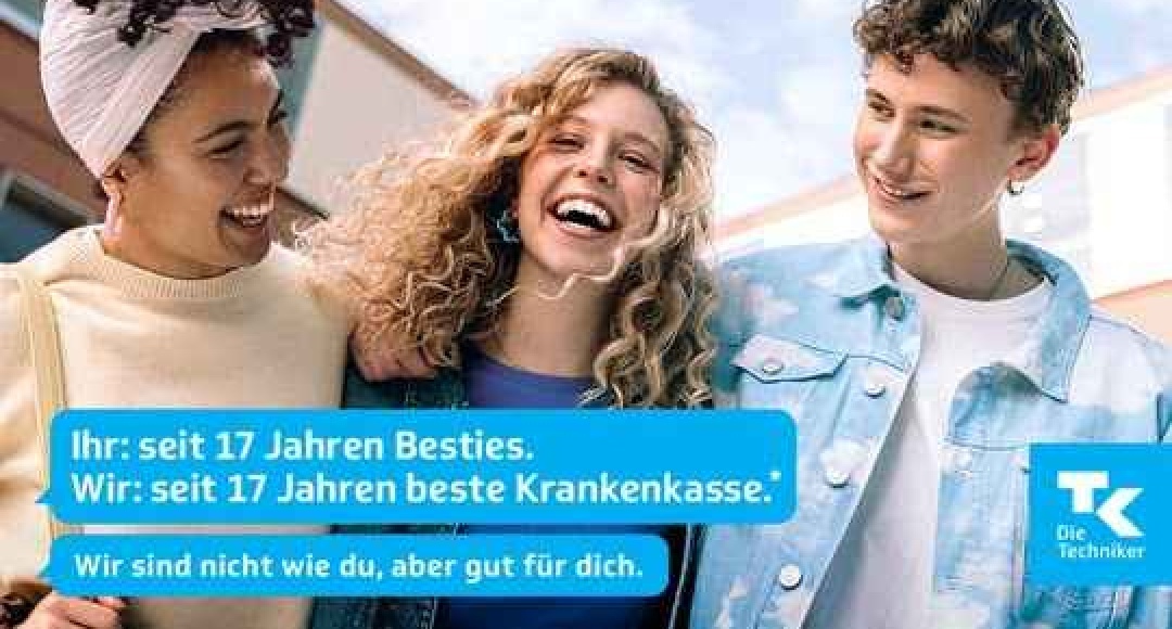 Serviceplan Hamburg präsentiert erste Kampagne für Techniker Krankenkasse