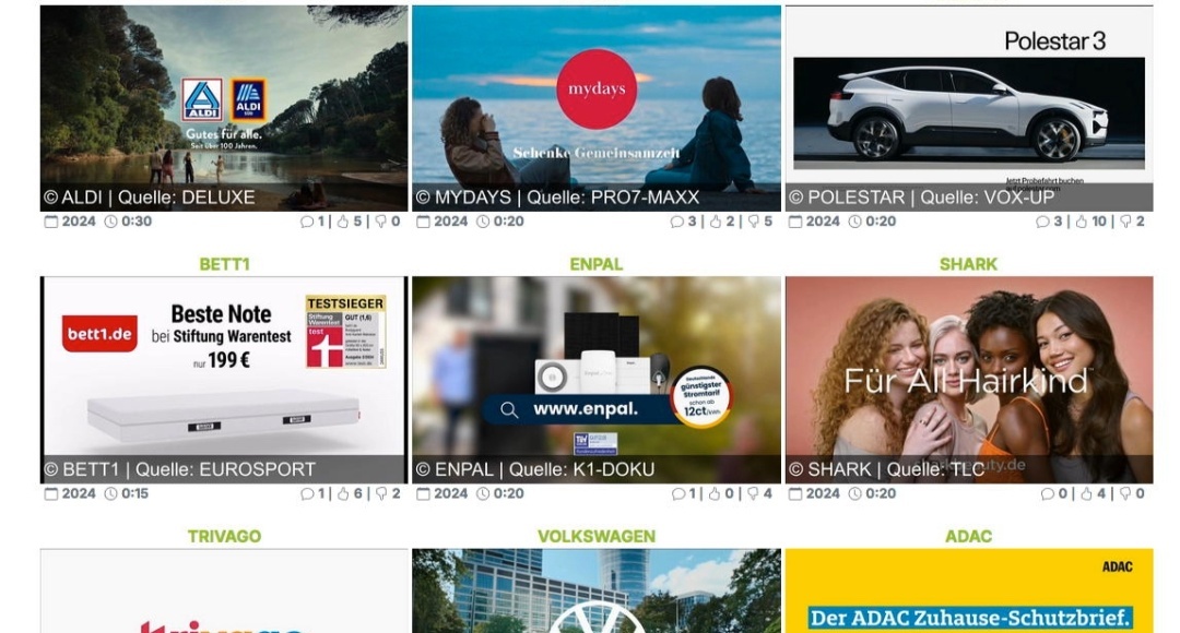 Werbe-Plattform AdClips.tv liefert Kunden-Feedback zu Kampagnen