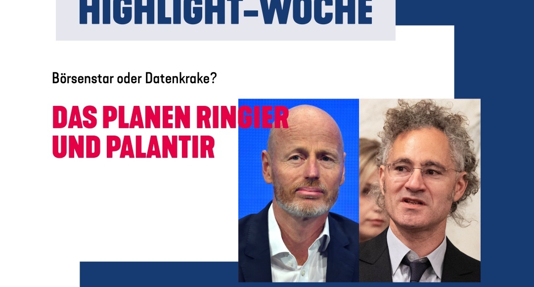 Das haben Ringier und Palantir gemeinsam vor