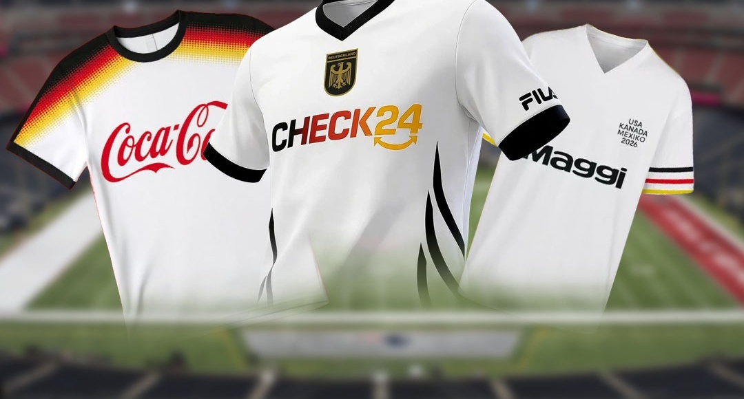 Coca Cola, Maggi, Edeka, Tedi: WM-Fan-Shirts als Real-Live-Branding
